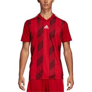 adidas | Shirts | Adidas Mens Striped 9 Soccer Jersey Red Nwt | Poshmark